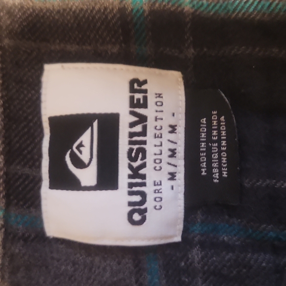 Quiksilver | Shirts | Quicksilver Plaid Flannel Shirt | Poshmark